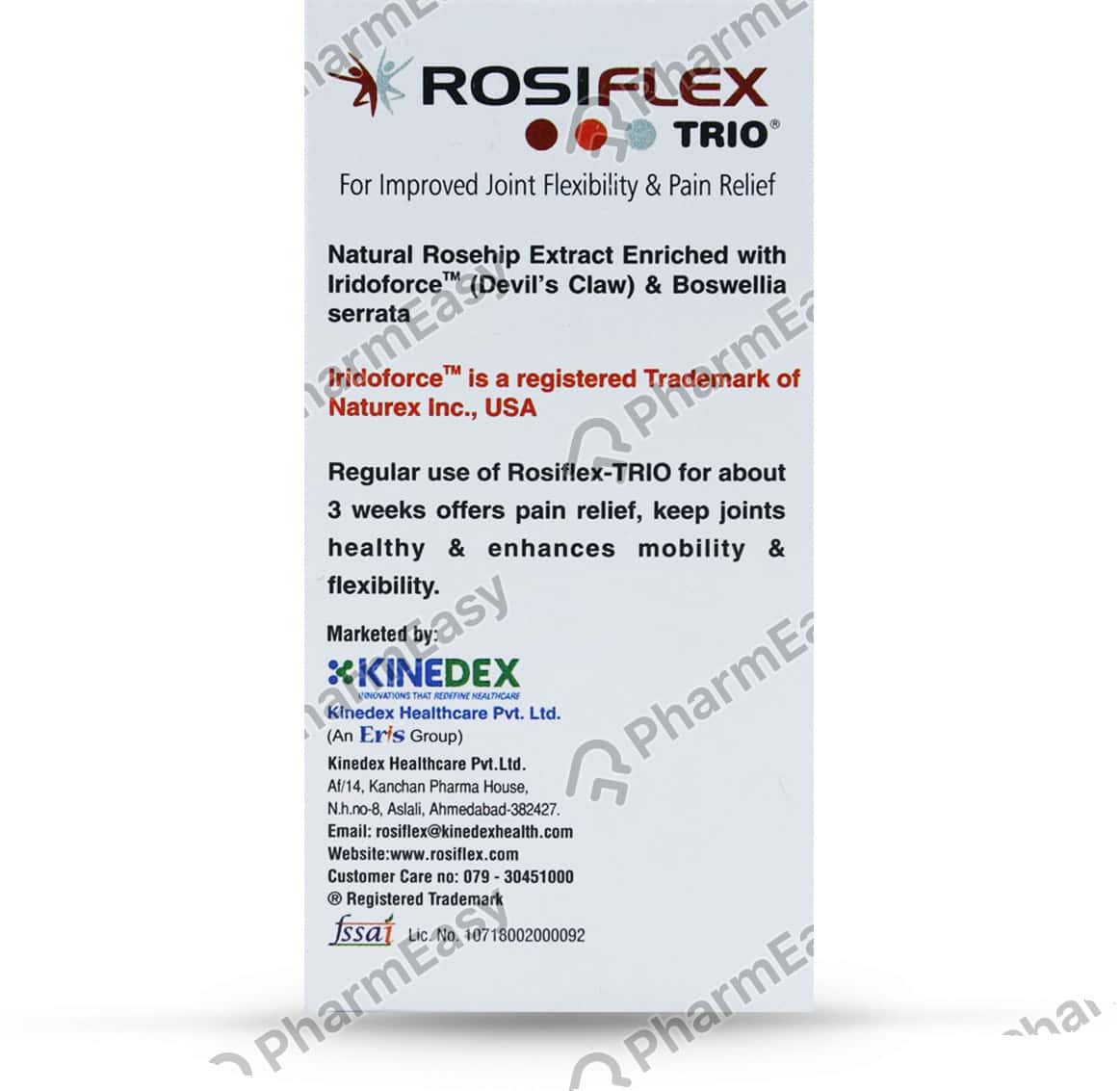 Buy Rosiflex Trio Capsule 14'S Online at Flat 15% OFF | PharmEasy