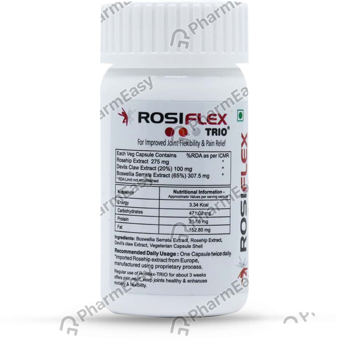 Buy Rosiflex Trio Capsule 14'S Online at Flat 15% OFF | PharmEasy