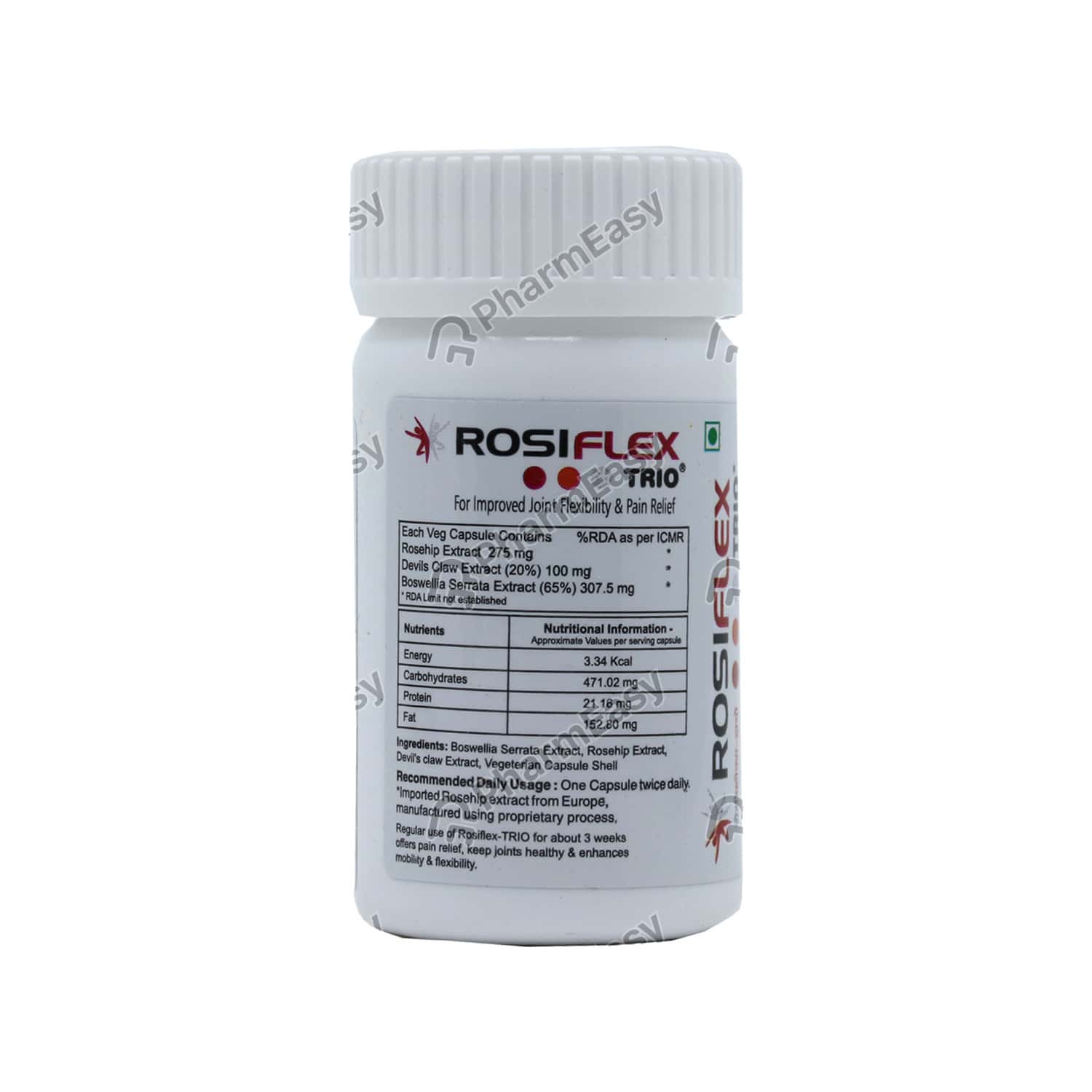 Buy Rosiflex Trio Capsule 14'S Online at Flat 18% OFF* | PharmEasy
