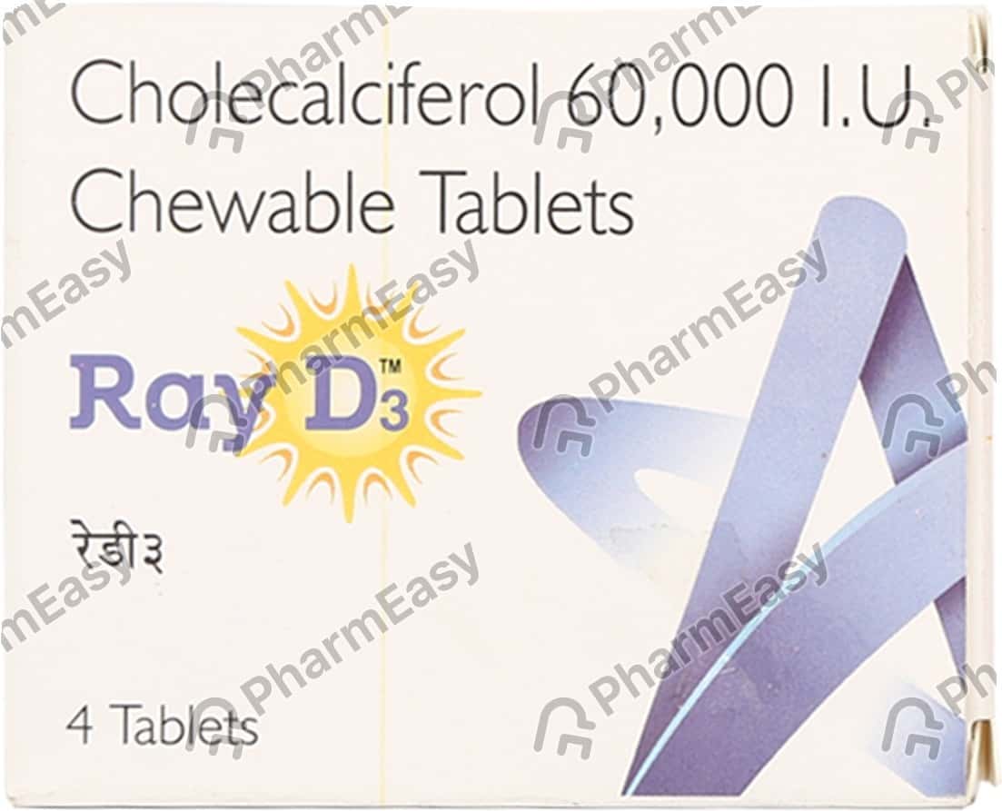 Ray D3 Tablet: Uses, Side-effects, Price, Dosage & More Info - PharmEasy