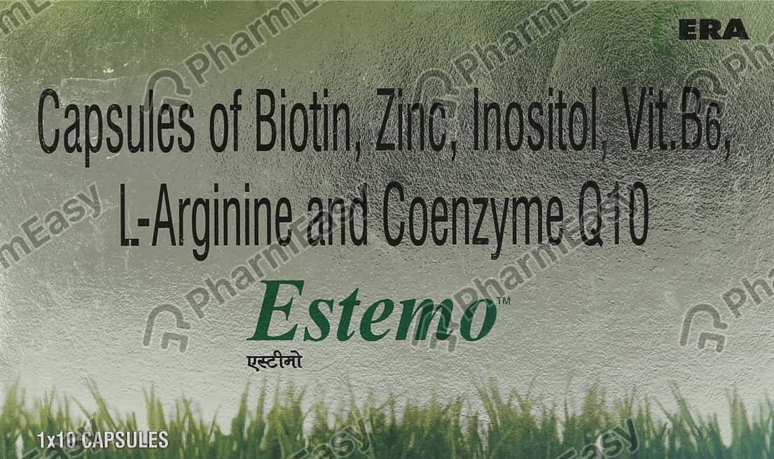 Buy Estemo Strip Of 10 Capsules Online & Save Up to 24% at PharmEasy