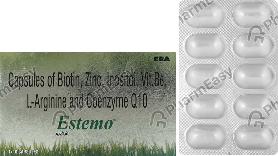 Buy Estemo Strip Of 10 Capsules Online at Flat 15% OFF | PharmEasy