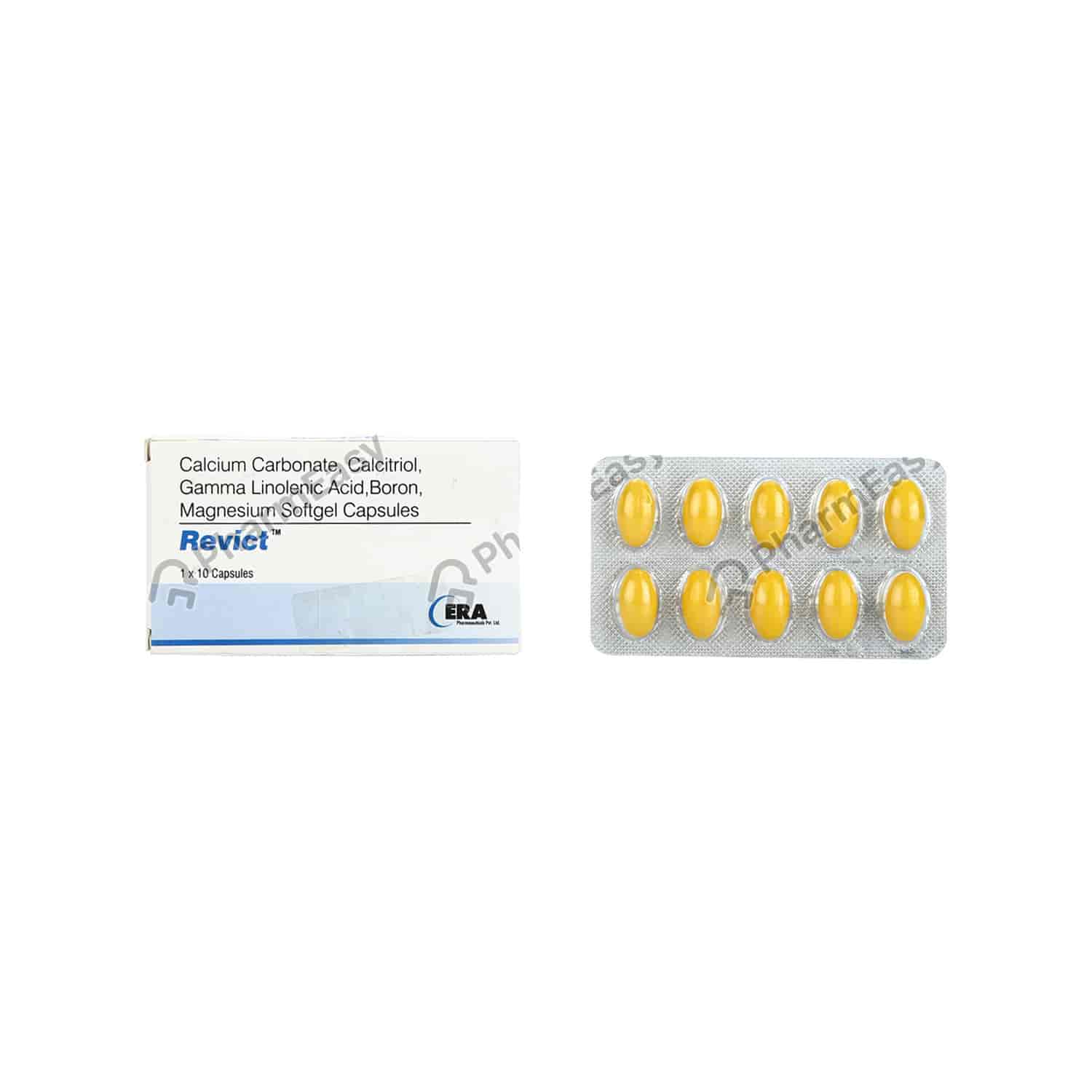 Buy Revict Strip Of 10 Capsules Online at Flat 18% OFF* | PharmEasy