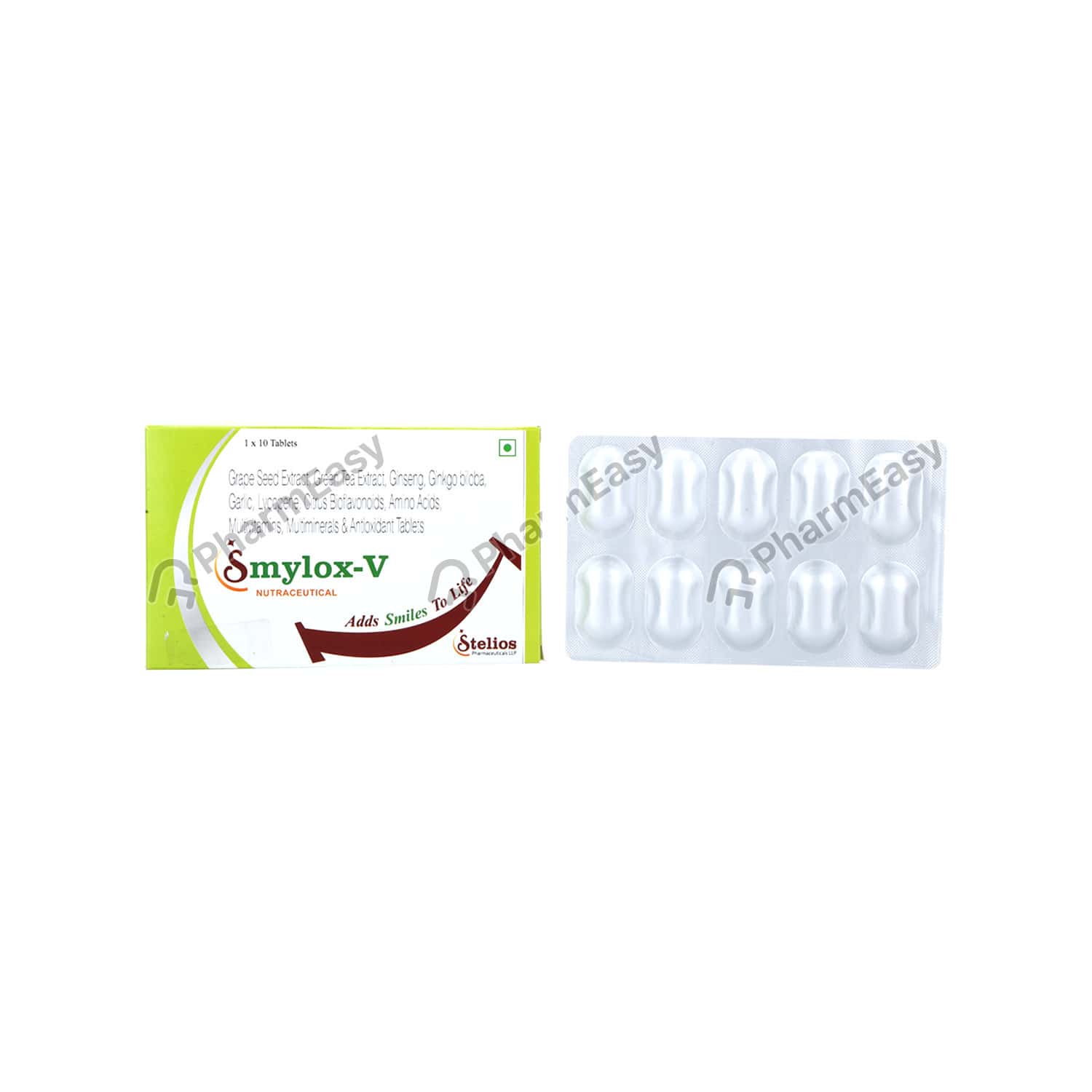 Buy Smylox V Tablet 10'S Online at Flat 18% OFF* | PharmEasy
