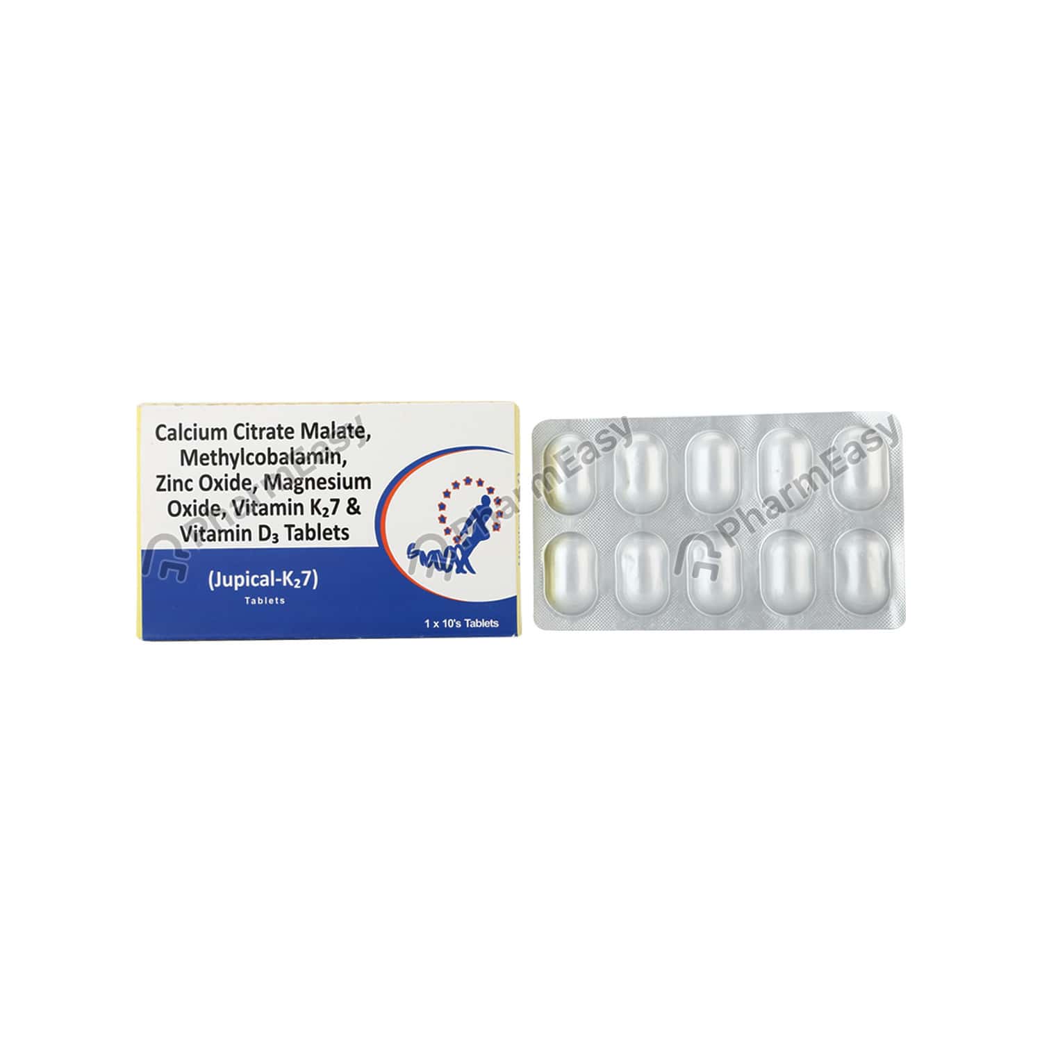 Buy Jupical K2 7 Strip Of 10 Tablets Online at Flat 18% OFF* | PharmEasy