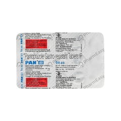 Pan 40 MG Tablet (15) - Uses, Side Effects, Dosage, Composition & Price ...