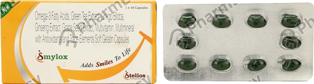Buy New Smylox Capsule (10) Online at Flat 15% OFF | PharmEasy