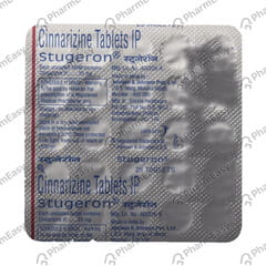 Stugeron 25 MG Tablet (10): Uses, Side Effects, Price & Dosage | PharmEasy
