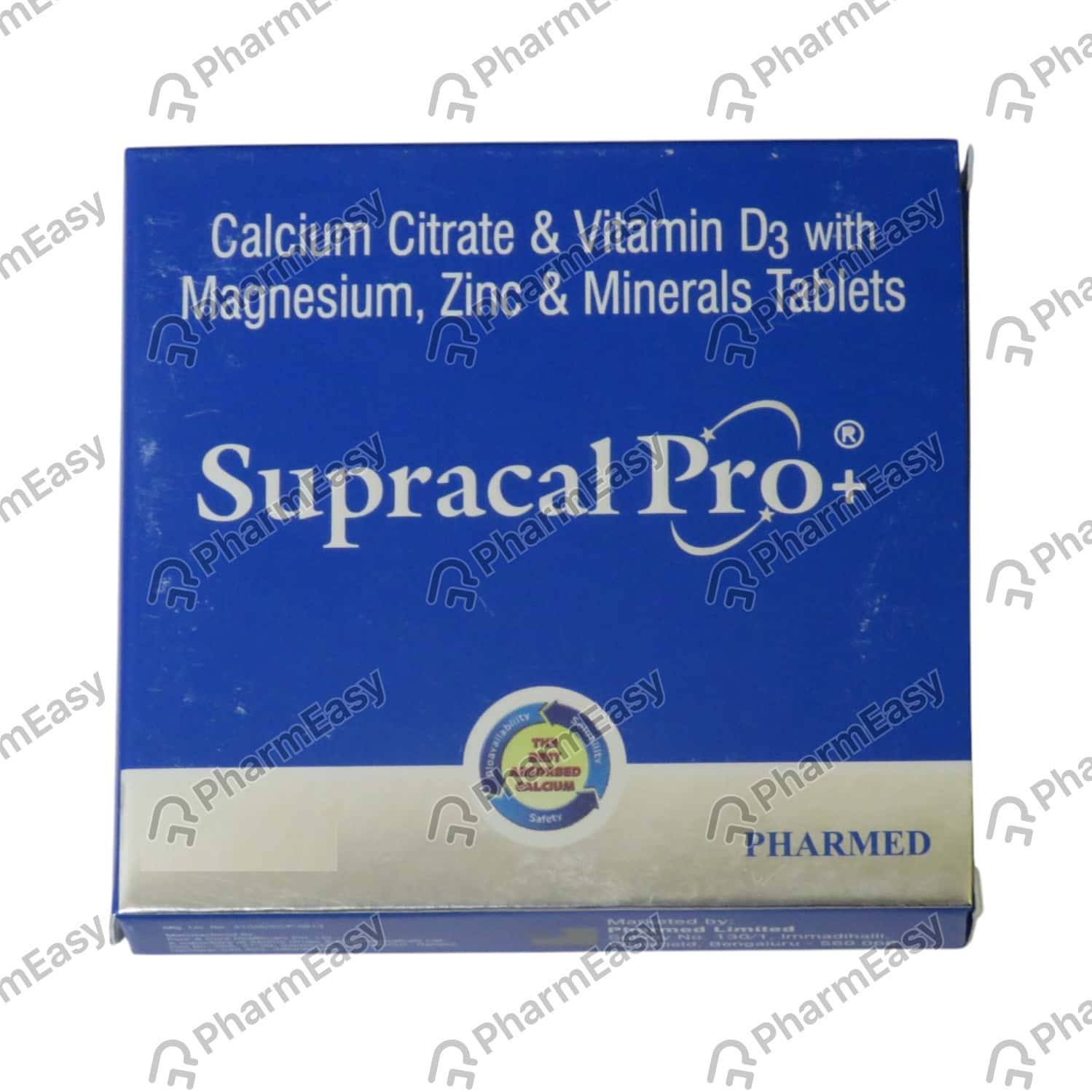 Supracal Pro Plus Strip Of 15 Tablets: Uses, Side Effects, Price ...