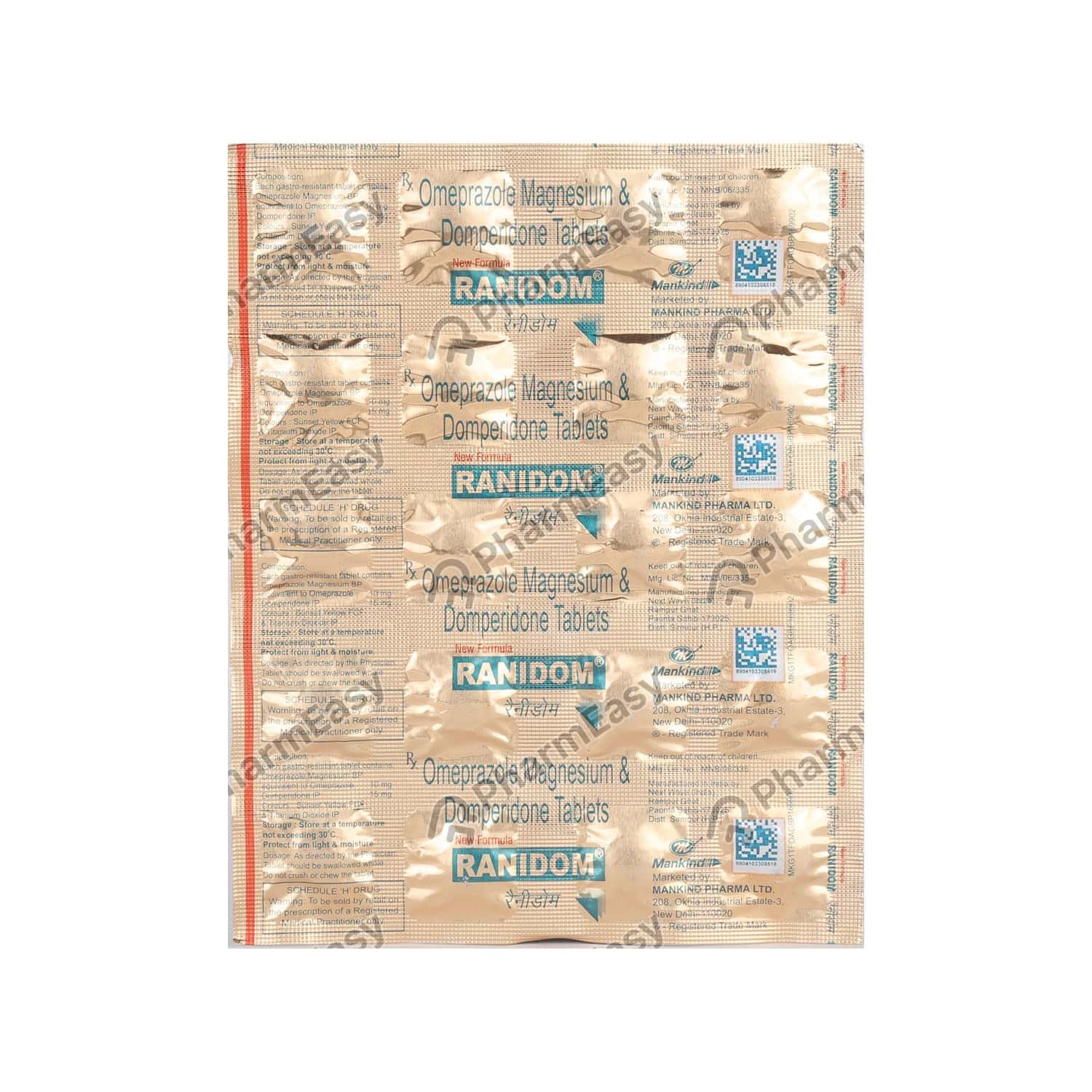 Ranidom Nf Strip Of 20 Tablets - Uses, Side Effects, Dosage ...