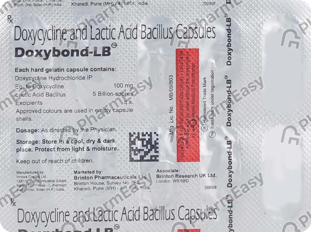 Buy Minicycline Lb Strip Of 10 Capsules Online At Flat 15 OFF PharmEasy