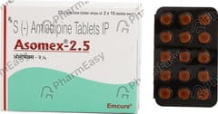 Asomex 2.5 Tablet: Uses, Side-effects, Price, Dosage & More Info ...