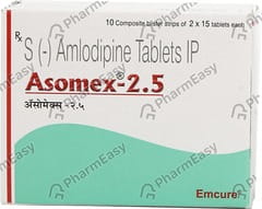 Asomex 2.5 Tablet: Uses, Side-effects, Price, Dosage & More Info ...