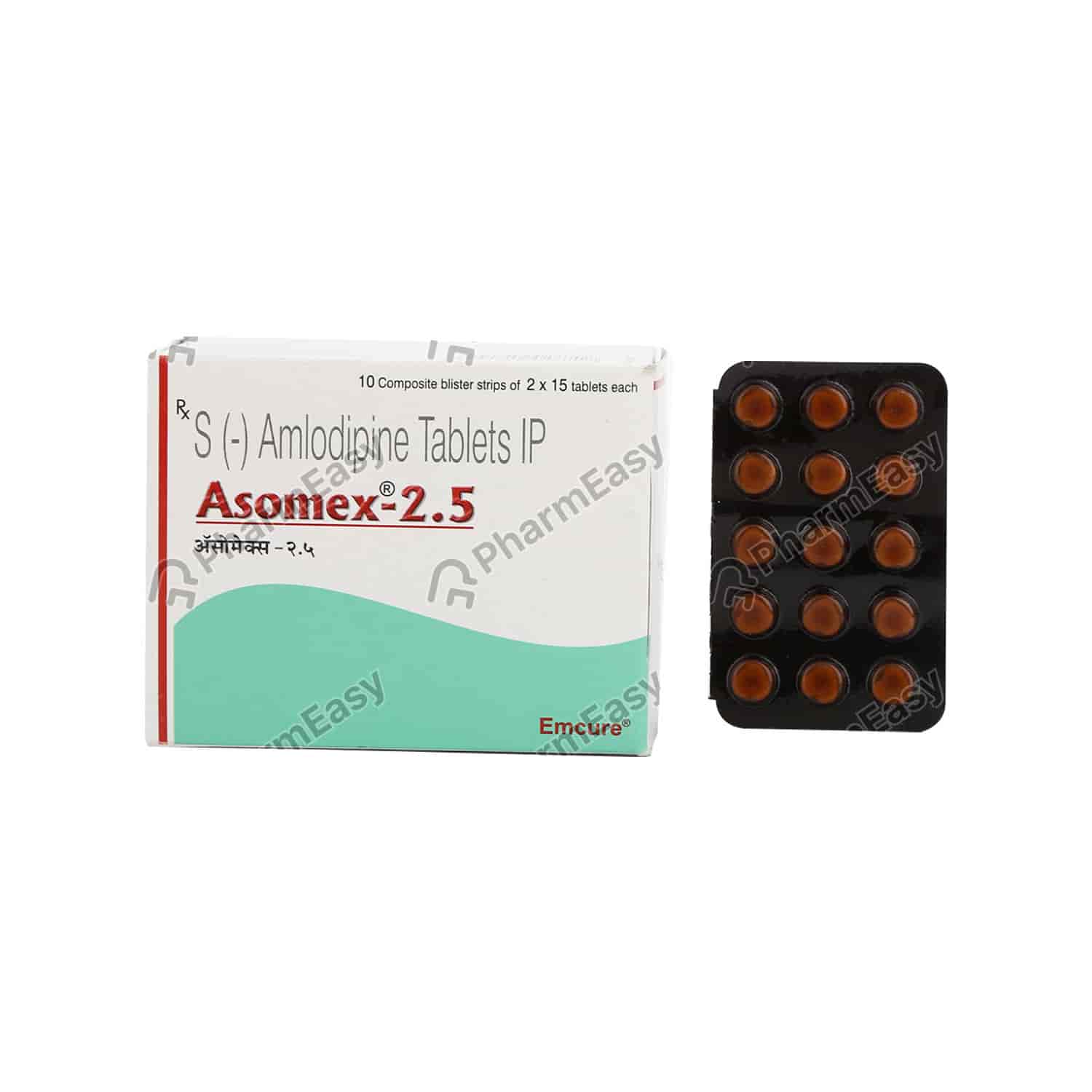 Buy Asomex 2.5mg Strip Of 15 Tablets Online at Flat 18% OFF* | PharmEasy