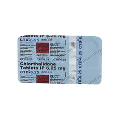 Buy Ctd 6.25mg 15'S Tab Online at Flat 18% OFF* | PharmEasy