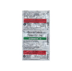 Corbis 5 MG Tablet (15) - Uses, Side Effects, Dosage, Composition ...