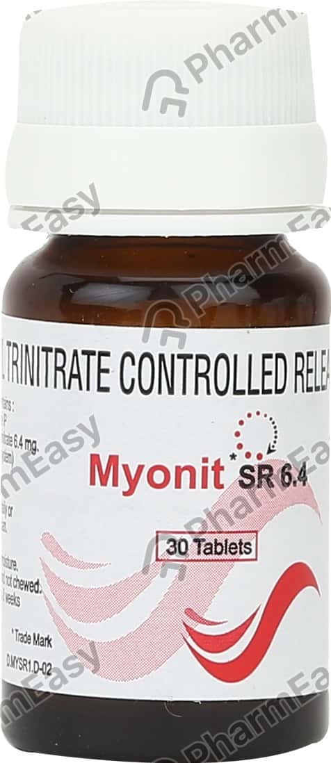 Myonit Sr 6.4 MG Tablet (30): Uses, Side Effects, Price & Dosage ...