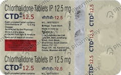 Ctd 12.5 Tablet: Uses, Side-effects, Price, Dosage & More Info - PharmEasy