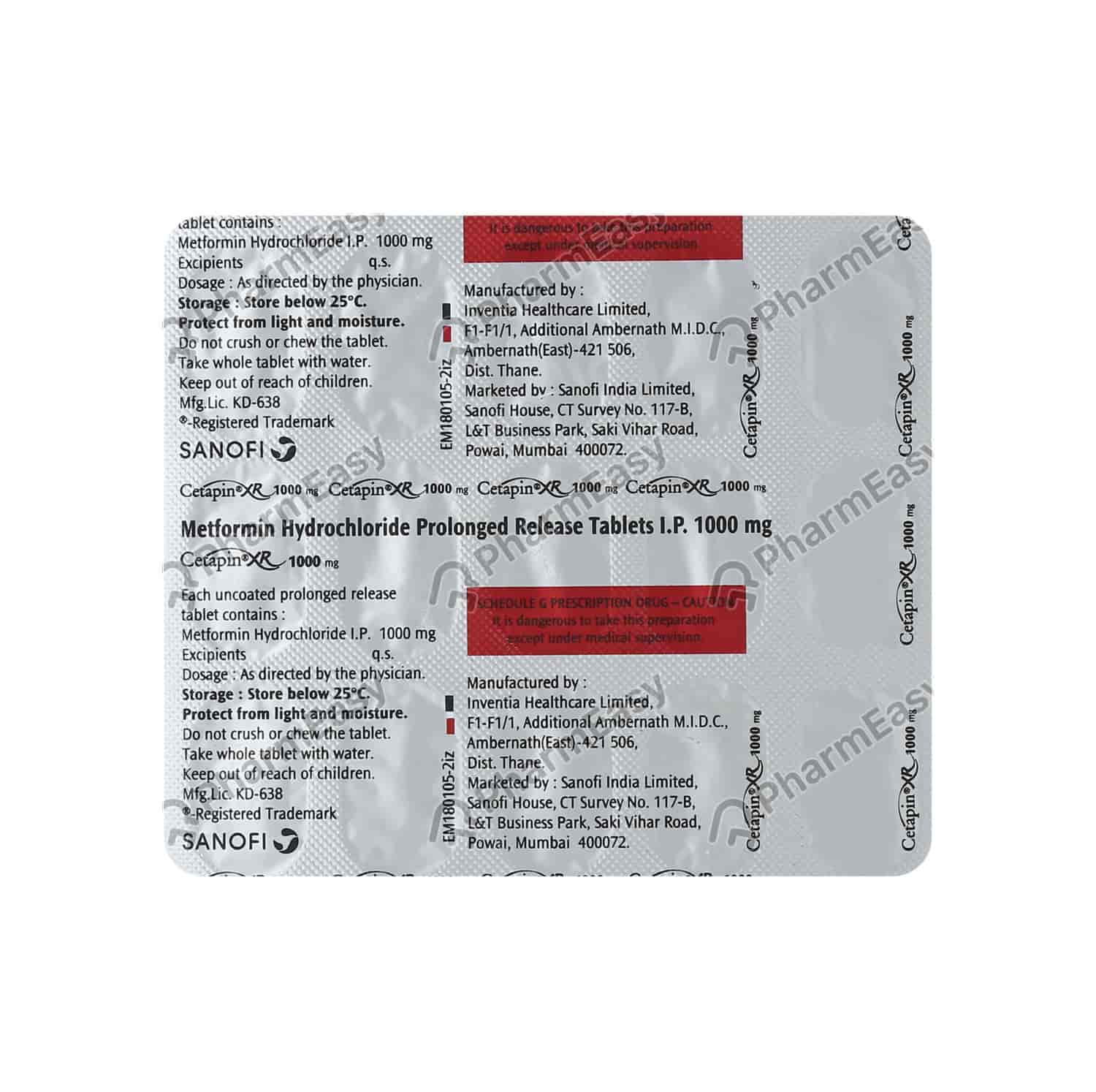 Cetapin Xr 1gm 15 S Tab Uses Side Effects Dosage Composition cetapin-xr-1gm-15-s-tab-uses-side-effects-dosage-composition