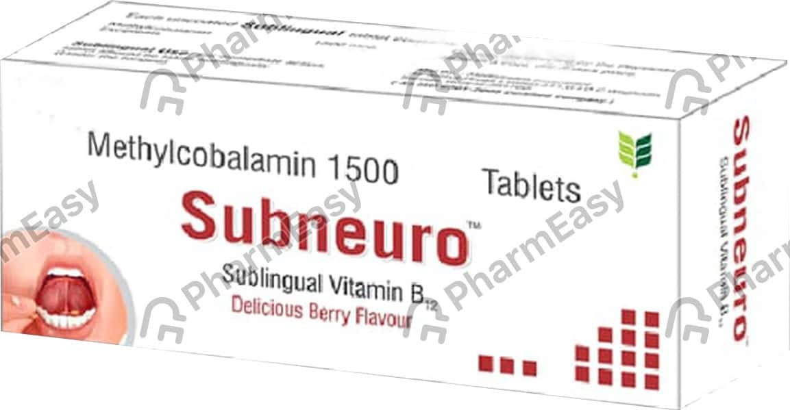 Subneuro Tablet: Uses, Side-effects, Price, Dosage & More Info - PharmEasy