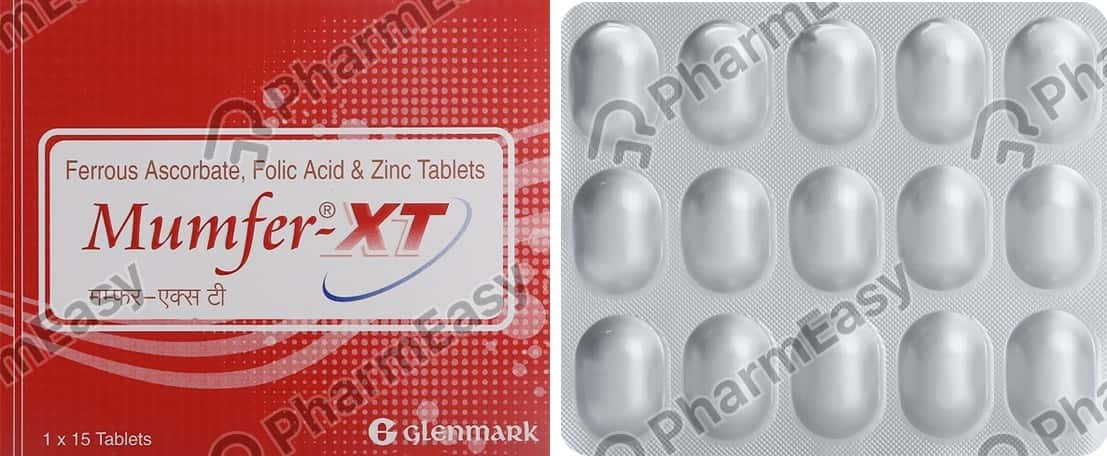 Mumfer Xt Strip Of 15 Tablets: Uses, Side Effects, Price, Dosage ...