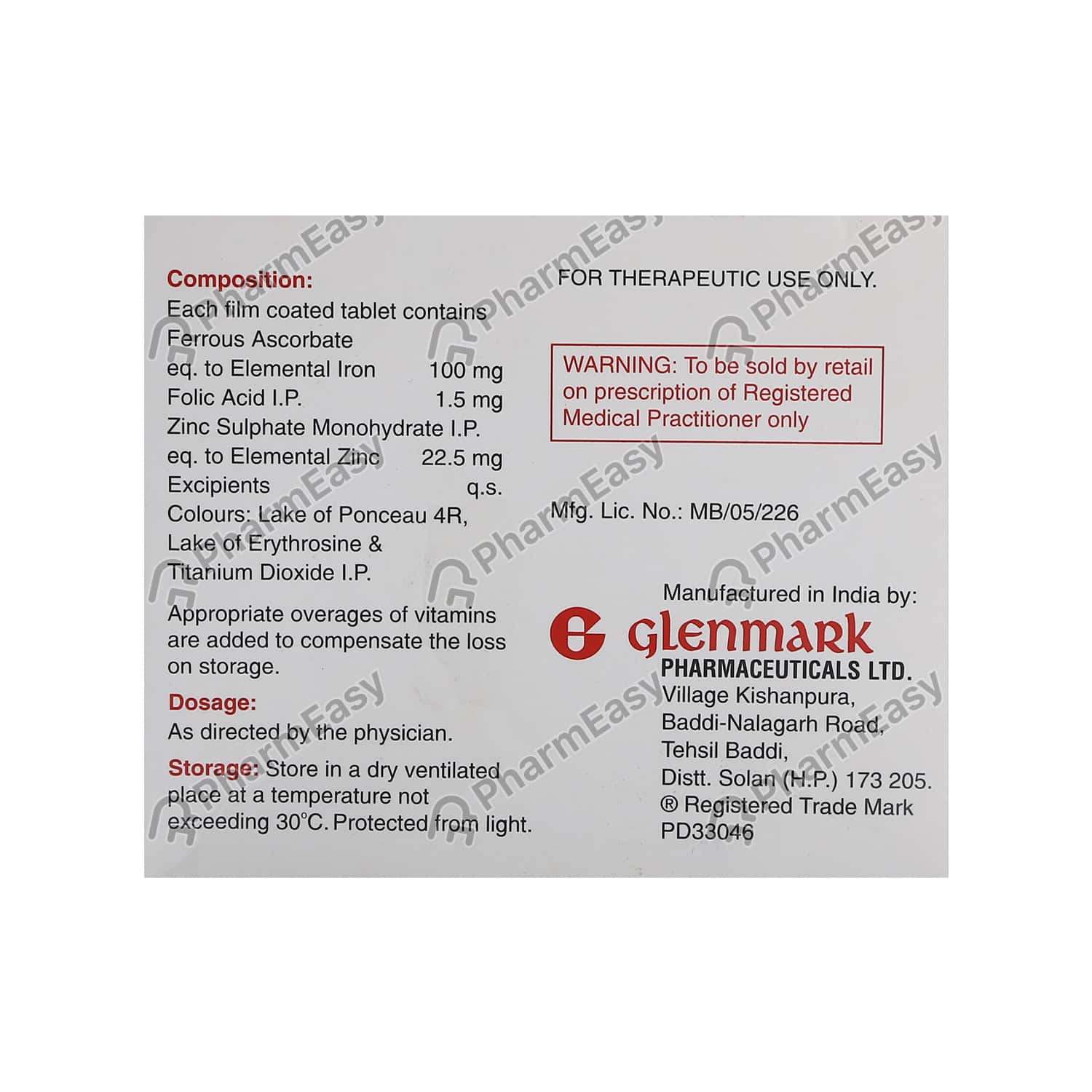 Mumfer Xt Strip Of 15 Tablets - Uses, Side Effects, Dosage, Composition ...