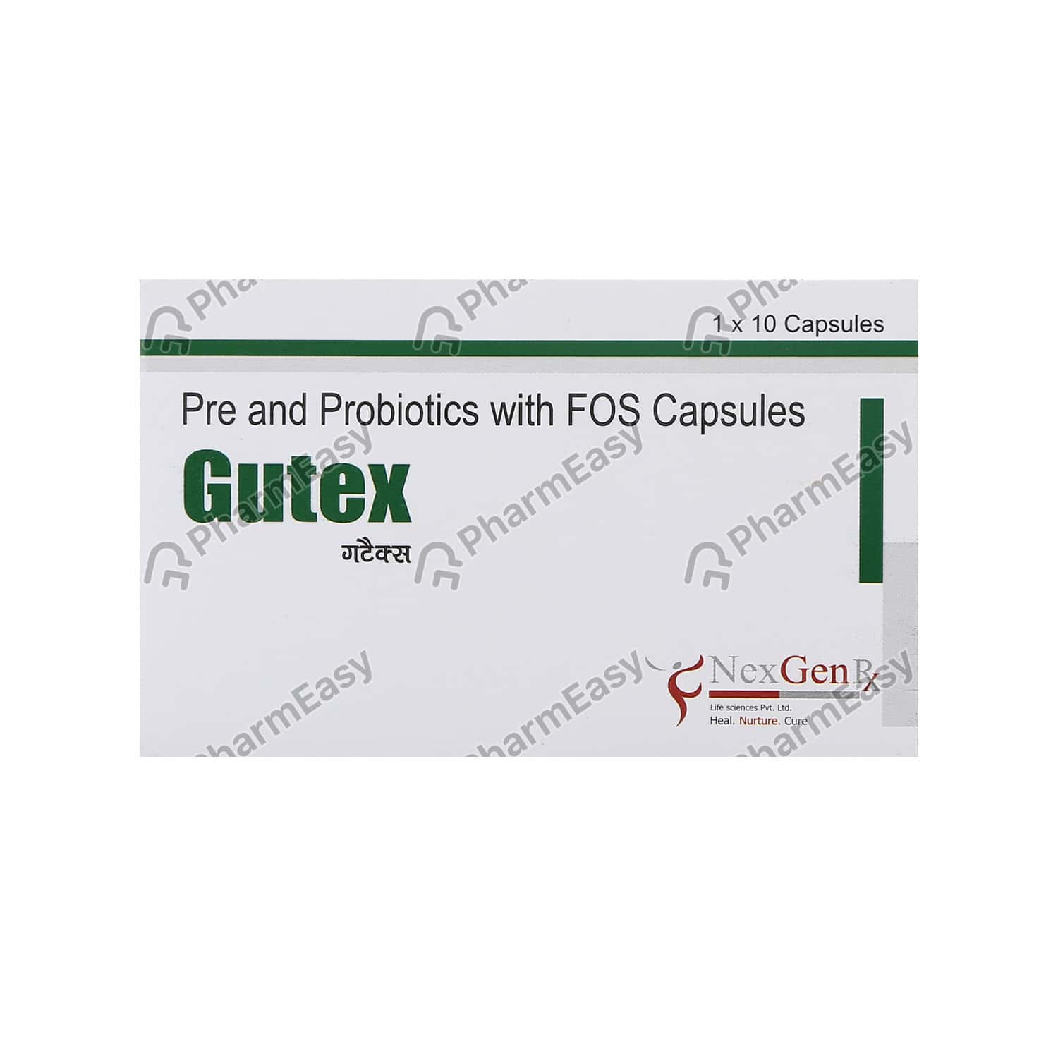 Buy Gutex Capsule (10) Online at Flat 18% OFF* | PharmEasy