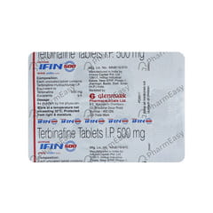 Ifin 500 MG Tablet (7) - Uses, Side Effects, Dosage, Composition ...