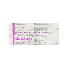 Olez 20 MG Tablet (10) - Uses, Side Effects, Dosage, Composition ...