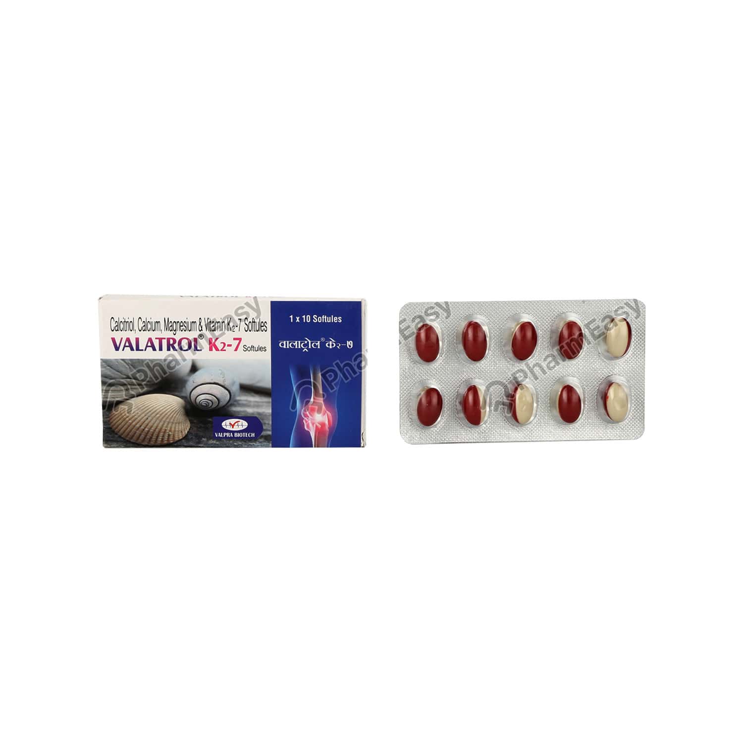 Buy Valatrol K2 7 Strip Of 10 Capsules Online at Flat 18% OFF* | PharmEasy