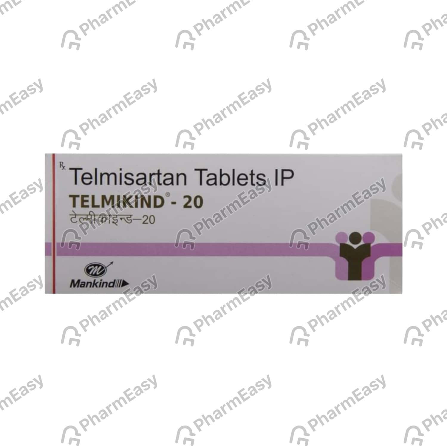 Telmikind 20 MG Tablet (15): Uses, Side Effects, Price & Dosage | PharmEasy