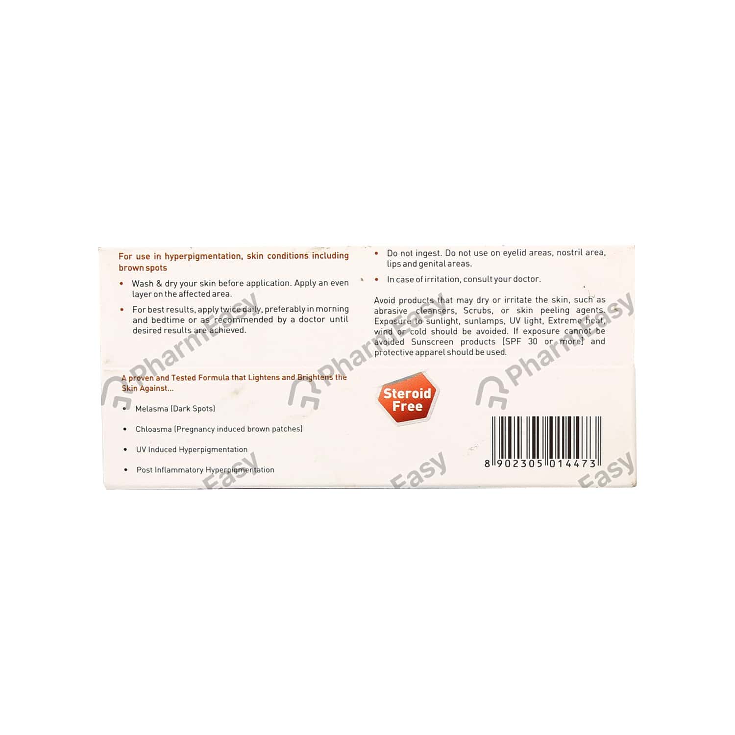 Buy Melano Tx Cream (15) Online at Flat 18% OFF* | PharmEasy