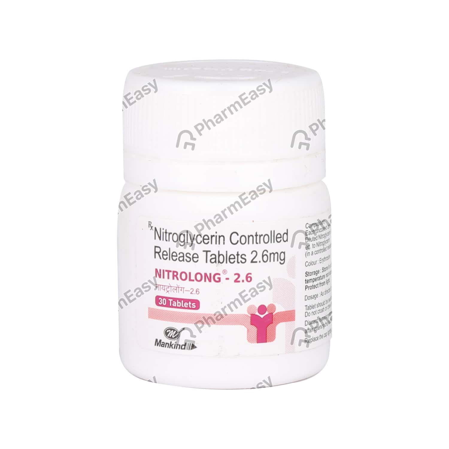 Buy Nitrolong Cr 2.6 MG Tablet (30) Online at Flat 18% OFF* | PharmEasy