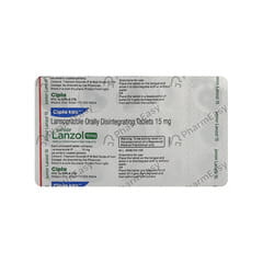 Junior Lanzol 15 MG Tablet (15) - Uses, Side Effects, Dosage ...