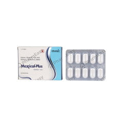 Buy Maxical Plus Strip Of 10 Tablets Online at Flat 18% OFF* | PharmEasy
