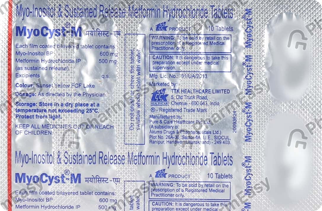 Metital Strip Of 10 Tablets: Uses, Side Effects, Price & Dosage | PharmEasy