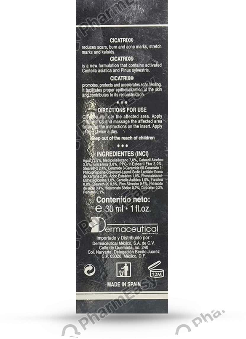 Buy CICATRIX CREAM 30ML Online & Get Upto 60% OFF at PharmEasy