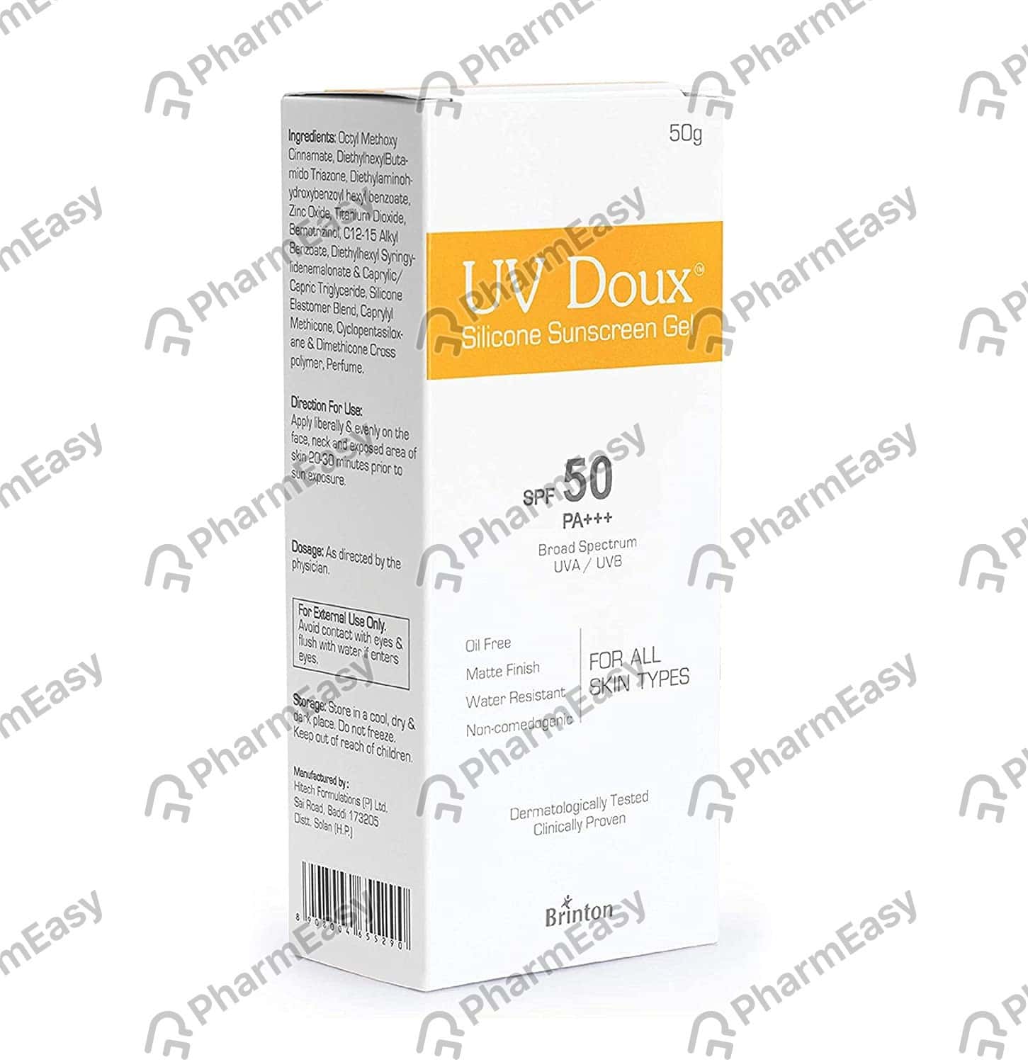 Buy UV DOUX SPF 50 TUBE OF 50GM SUNSCREEN GEL Online & Get Upto 60% OFF ...