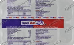Buy Tendoshot Strip Of 10 Capsules Online at Flat 15% OFF | PharmEasy