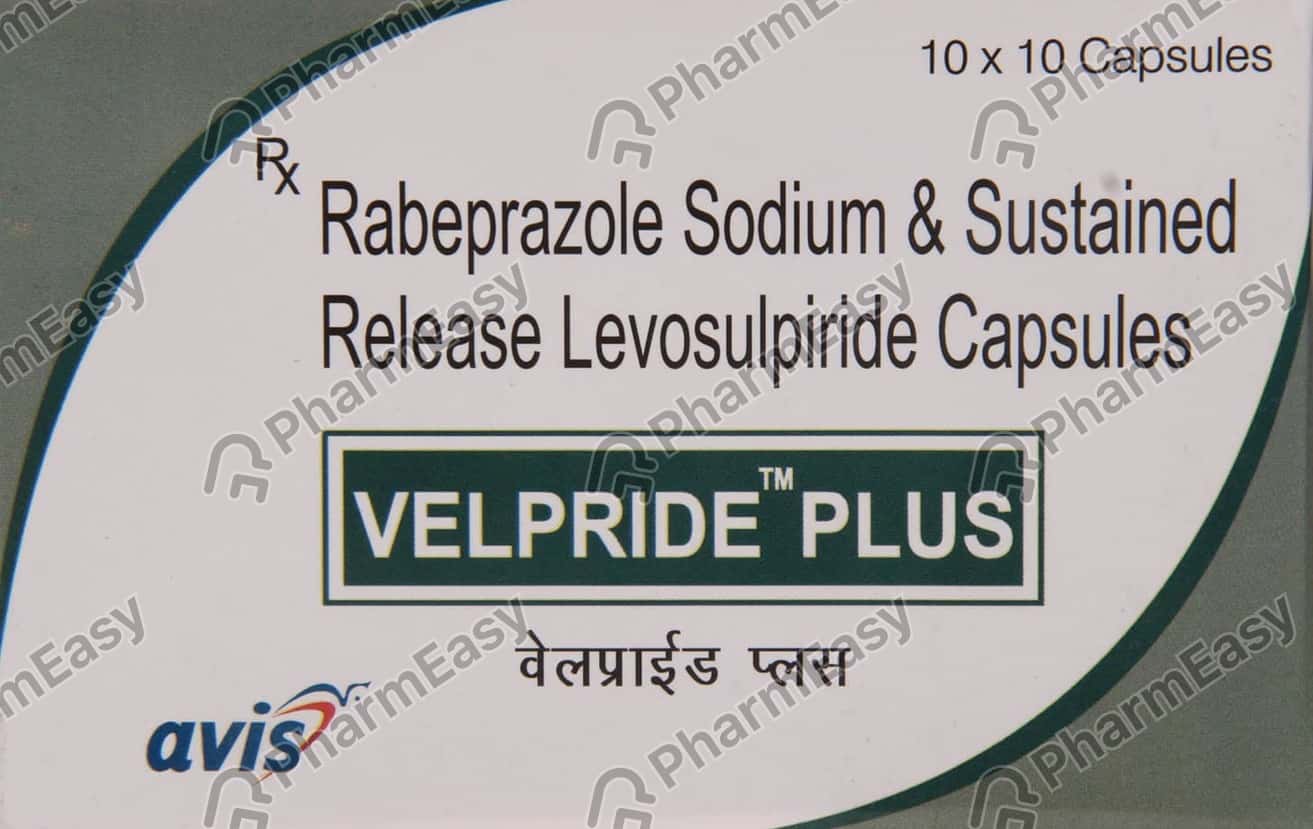 Velpride Plus Strip Of 10 Capsules: Uses, Side Effects, Price & Dosage ...