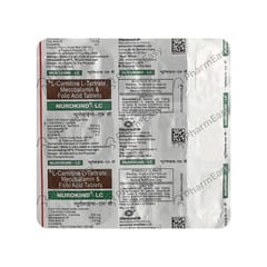 Nurokind Lc Strip Of 15 Tablets - Uses, Side Effects, Dosage ...