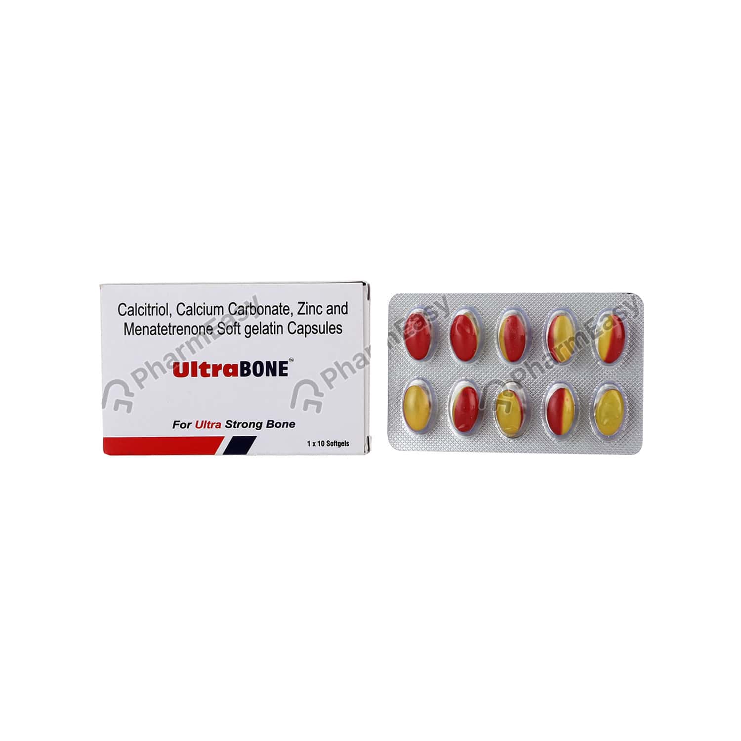 Buy Ultrabone Strip Of 10 Capsules Online at Flat 15% OFF | PharmEasy