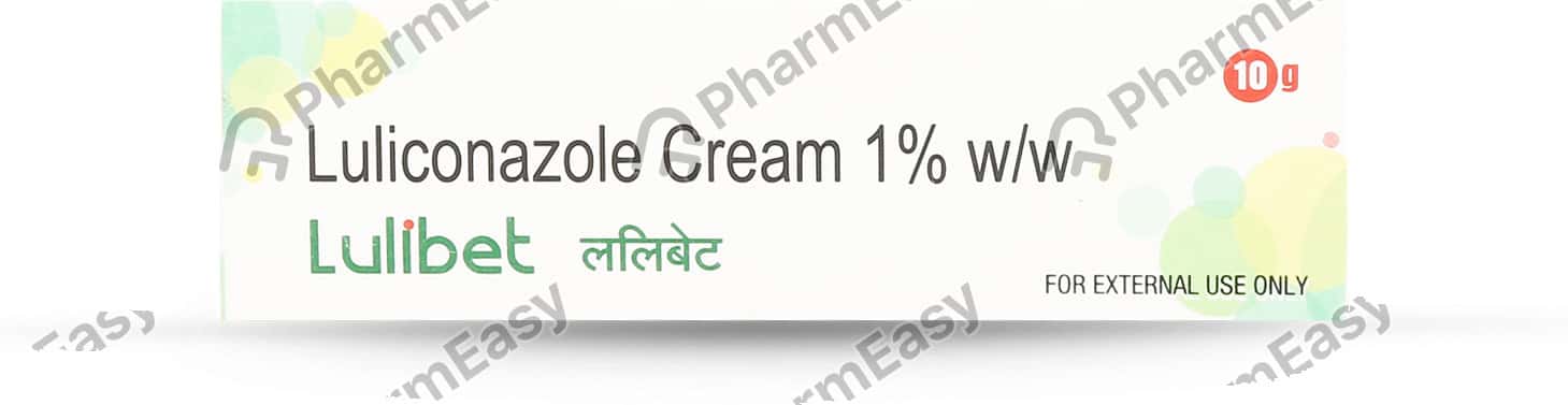 Lulibet 1 %W/W Cream (10): Uses, Side Effects, Price & Dosage | PharmEasy