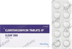 Cloff 250 MG Tablet (10): Uses, Side Effects, Price & Dosage | PharmEasy