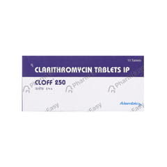 Cloff 250 MG Tablet (10) - Uses, Side Effects, Dosage, Composition ...