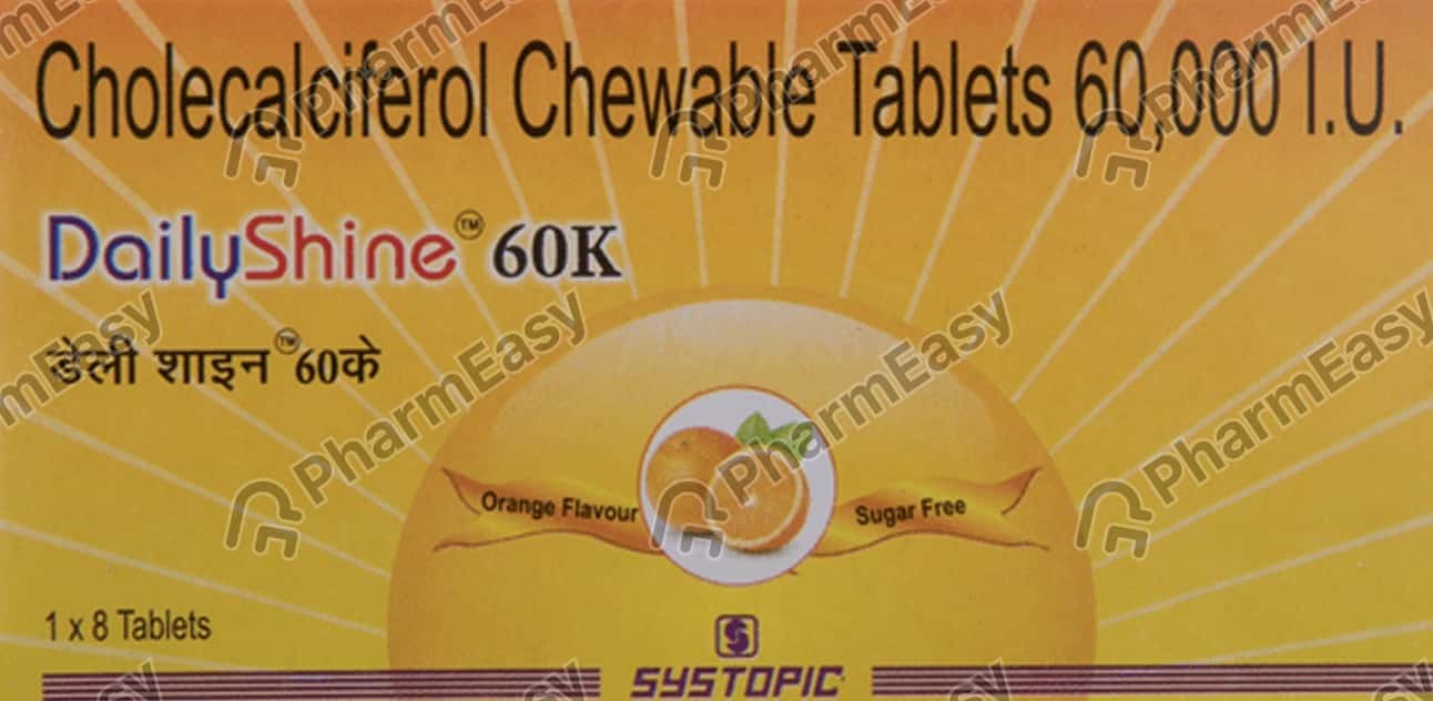 Day D3 60000 IU Tablet (4): Uses, Side Effects, Price, Dosage ...