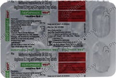 Glyciphage Vg2 Strip Of 10 Tablets: Uses, Side Effects, Price & Dosage ...