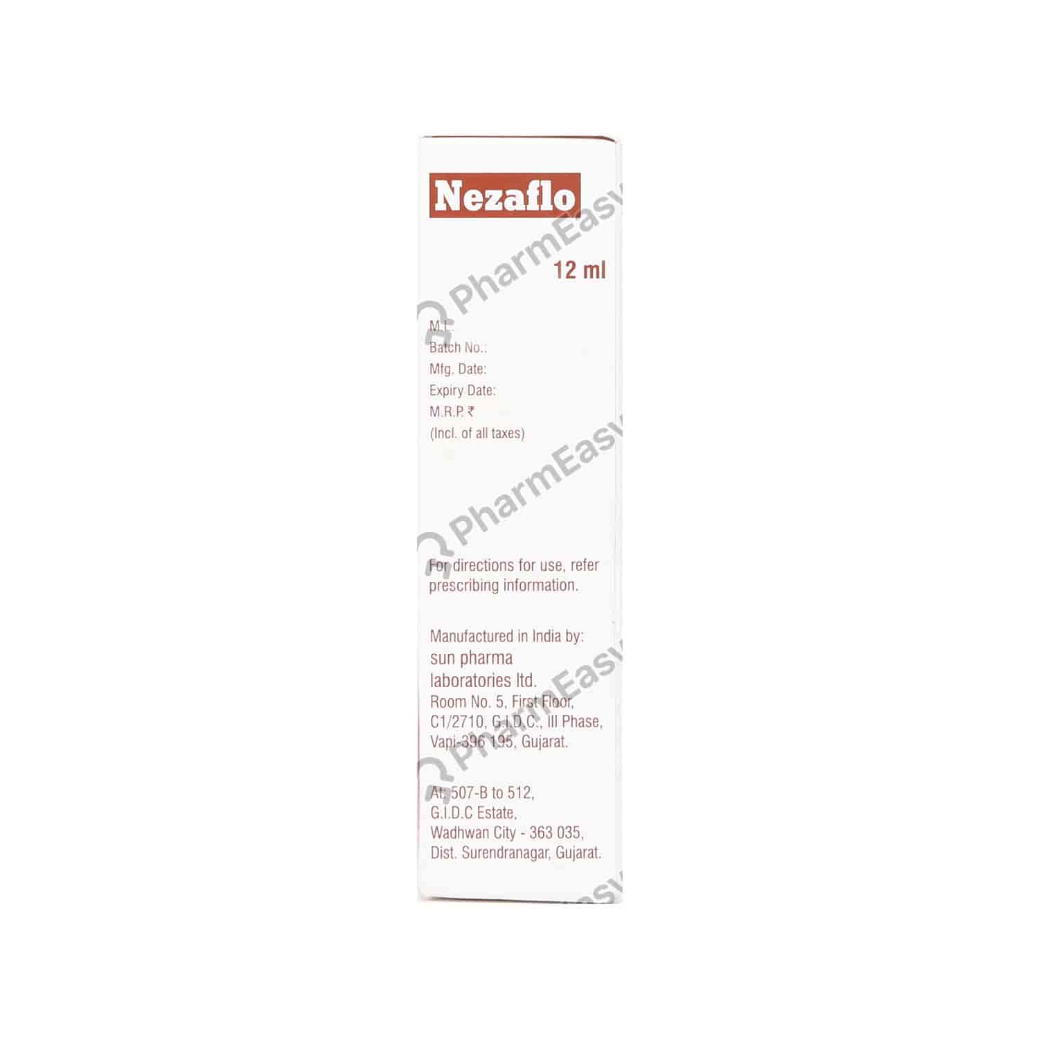 Buy Nezaflo Nasal Spray 12ml Online at flat 15% off | PharmEasy