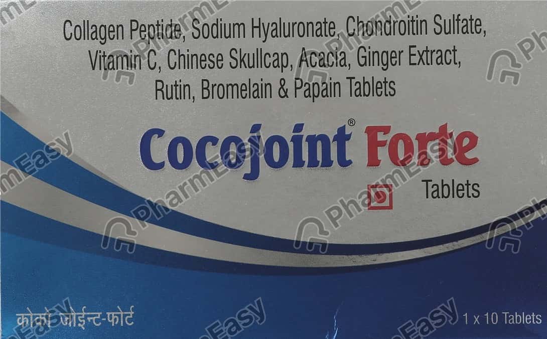 Buy Cocojoint Forte Strip Of 10 Tablets Online & Save Up to 24% at ...