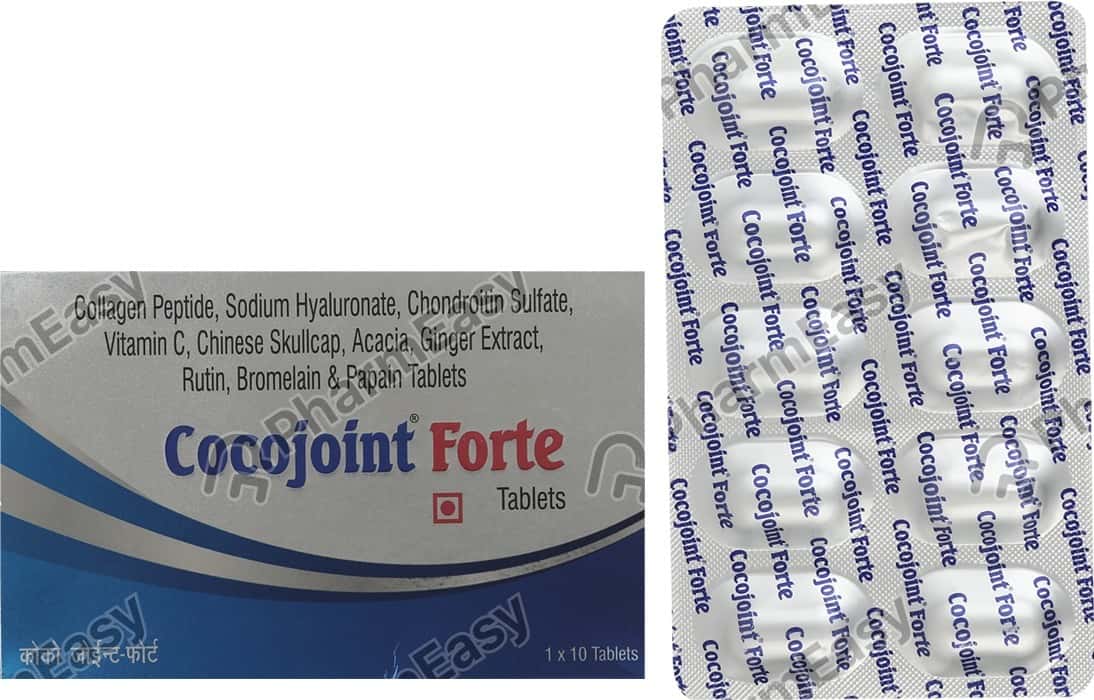 Buy Cocojoint Forte Strip Of 10 Tablets Online at Flat 15% OFF | PharmEasy
